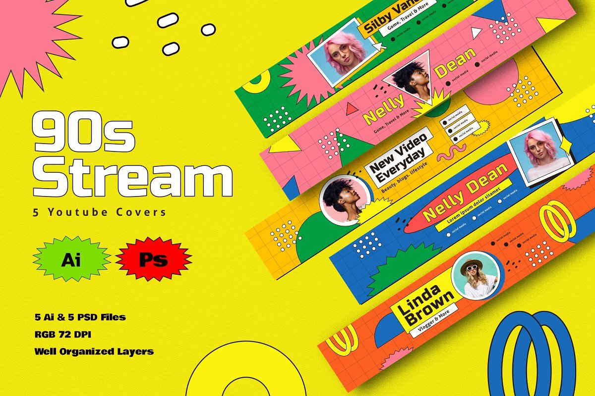 50+ YouTube Design Assets Every YouTuber Should Have
