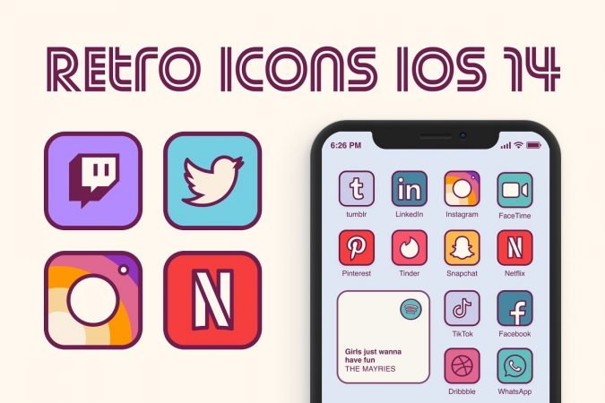 iOS 14 Icon Pack To Customize Your iPhone Home Screen