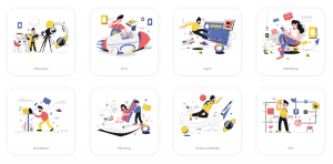 400+ Vector Illustrations To Supercharge Your Design Projects