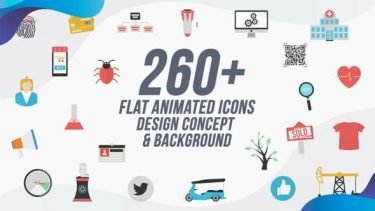 16 Animated Icons Pack For All Video Editing Software