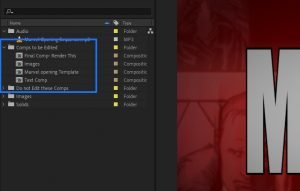 Marvel Intro - A Free After Effects Template