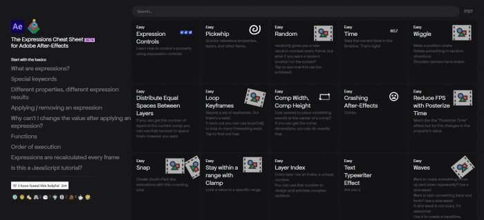 10 Best Websites/Resources To Learn After Effects Expressions
