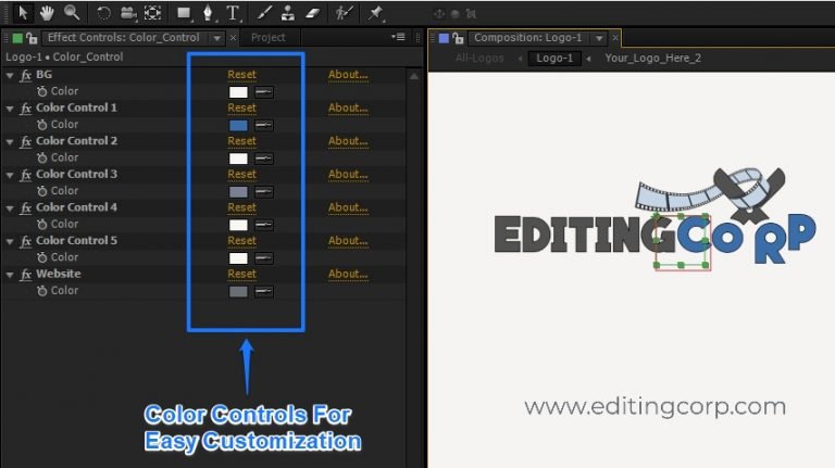 3 Minimal Logo Reveals - Free After Effects Template