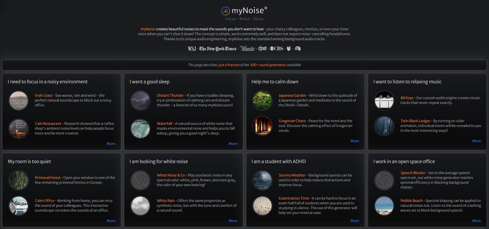 Top 8 Online Background Noise Generators To Focus & Relax