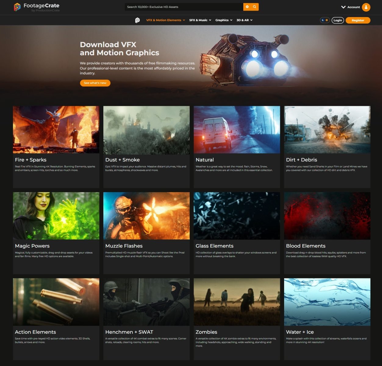 5 Best Film VFX Stock Footage Bundles of 2025