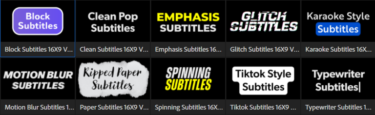 Captioneer: The Best Captions Plugin For Premiere Pro