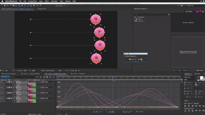 Keyframe Wingman - Free Tool For Easing Keyframes In After Effects