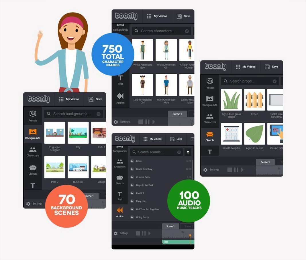 Toonly - The Most Engaging Animated Explainer Video Creator
